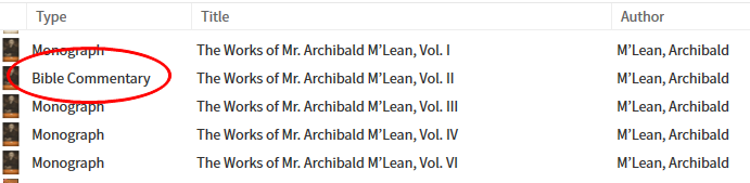 Tagging Error of Type - Logos Community